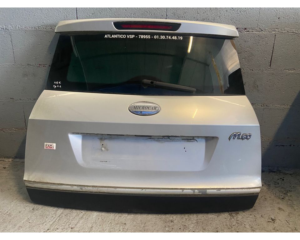 Hayon coffre microcar MGO 1 MGO2